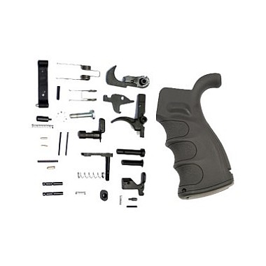 AR-15 COMPLETE LOWER PARTS KIT WITH ERGONOMIC POLYMER PISTOL ...
